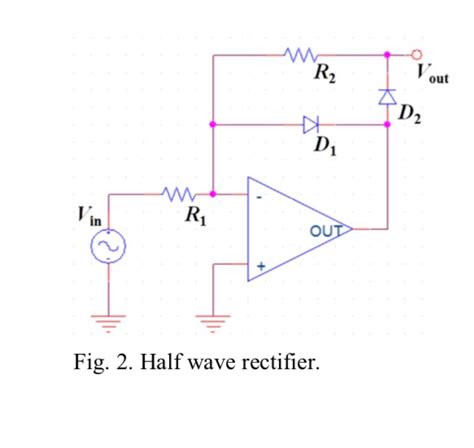 Solved 2 Complete Circuit Analysis For Half Wave Chegg Com