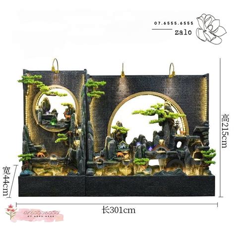 Thác Nước Tiểu Cảnh Đẹp