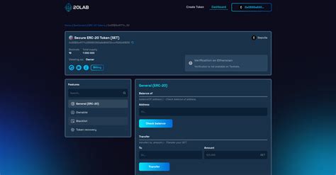 How To Create Erc 20 Token With Blacklist