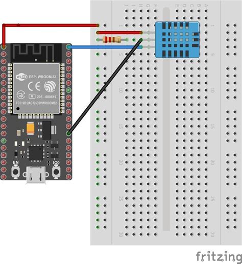 Esp32 With Dht11dht22 Temperature And Humidity Sensor Using Arduino