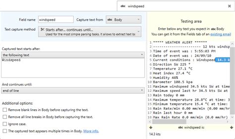 Filter Incoming Emails Parse Data And Write To Excel File Email Parser Software