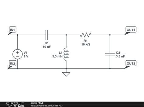Rlc Circuitlab