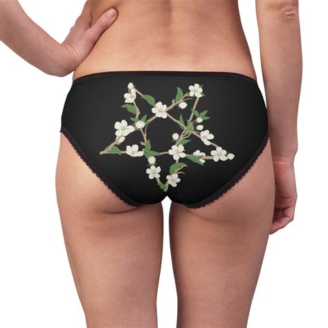 Witch Wiccan Pentagram Satanic Sexy Womens Lingeriehippies Underwears