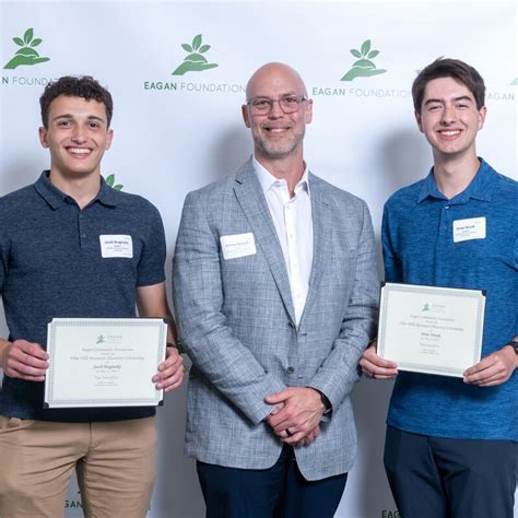 Congrats To Eagan High School Grads Drew Novak And Jacob Braginsky On Receiving The 2024 Flint