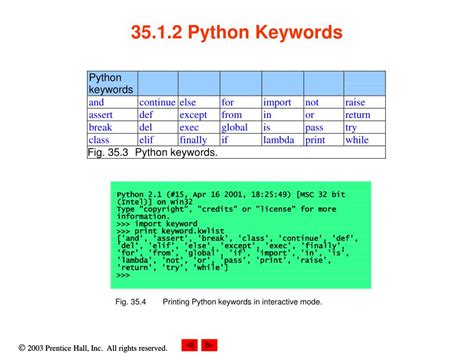 Ppt Chapter 35 Python Powerpoint Presentation Free Download Id