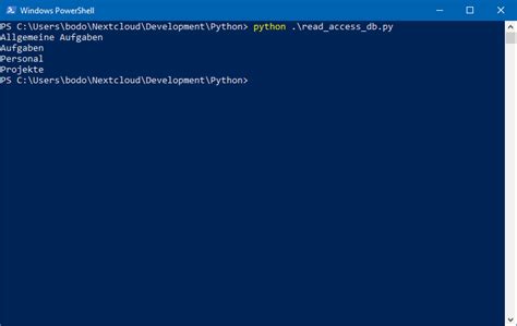 Access Daten Mit Python Lesen Bodos Blog