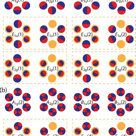 Symmetry Adapted Eigenvectors Of A Hexamer That Are Induced By The