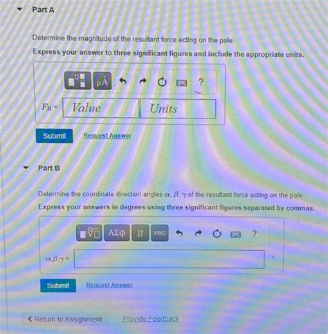 Solved Determine The Magnitude Of The Resultant Force Acting