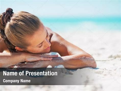 Sunbathe Powerpoint Template Sunbathe Powerpoint Background