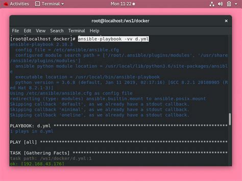 Ansible Apache Web Server On Docker Container Using Ansible