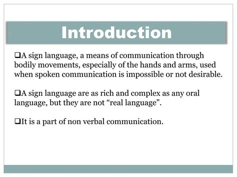 Sign Language Presentation Its Meritsdemerits Ppt