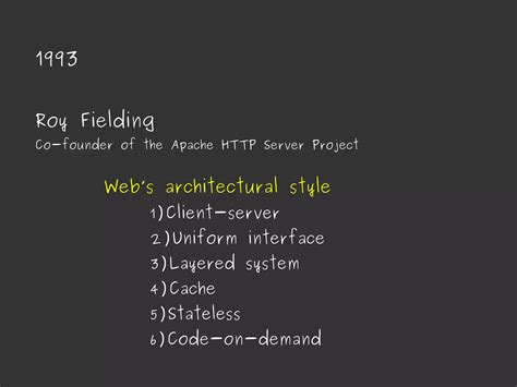 Whats The Origin Of Rest Architectural Style Ppt