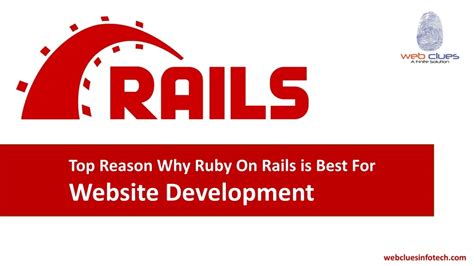 Ppt Top Reason Why Ruby On Rails Is Best For Website Development