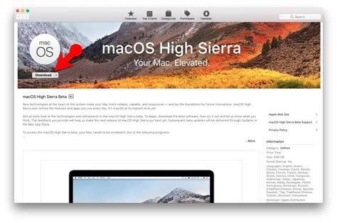 How To Download Macos High Sierra For Free Macos 1013