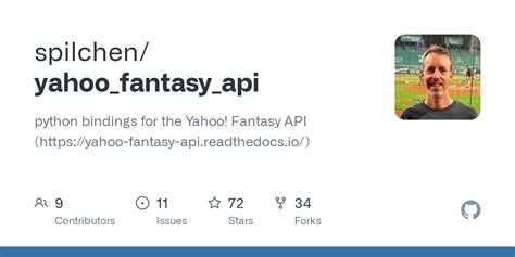 Github Spilchenyahoofantasyapi Python Bindings For The Yahoo Fantasy Api Yahoo