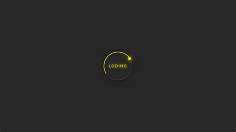 Glowing Loader Ring Animation Pure Css Animation Effects How To Create Css3 Spinning Preloader