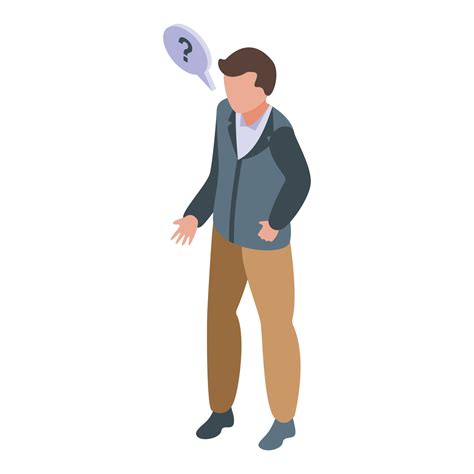 Help Assistant Icon Isometric Style 15646849 Vector Art At Vecteezy