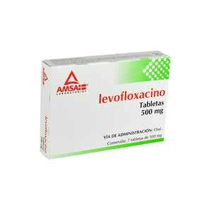 Levofloxacino 500 Mg Caja 7 Tabletas — 559 Precio Vitau