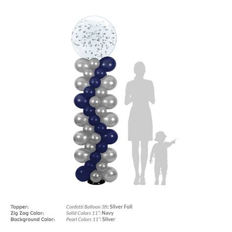 Build Your Zig Zag Column Sparkys Balloons