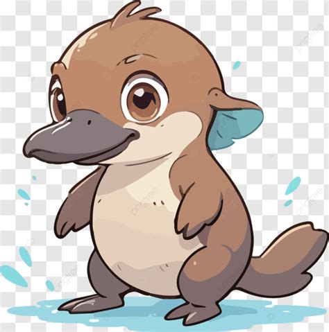 Platypus Cartoon Animal Clip Art Platypus Animal Cartoon Png