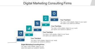 Digital Marketing Consulting Firms Ppt Powerpoint Presentation File Demonstration Cpb