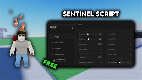Sentinel Roblox Script Showcase And Tutorial Keyless Youtube