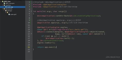 Qt Creator中，针对quick项目使用chartview导致程序崩溃1 在qt Creator中新建quick项 掘金
