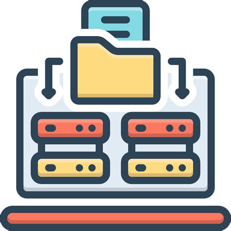 Database Folder File Server Datacenter Management Hosting Icon Download On Iconfinder