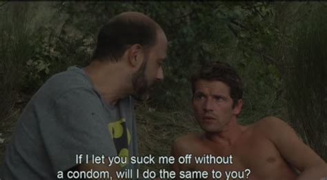 Exclusive Watch Franck Discusses Safe Sex In This Deleted Scene From ‘stranger By The Lake