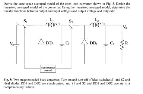 Derive The State Space Averaged Model Of The