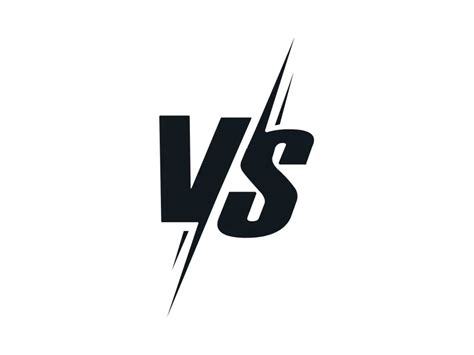 Vs Versus Symbol Logo Vector Image Download Logowik