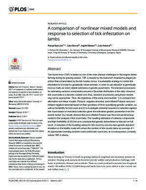Fillable Online Pubmed Ncbi Nlm Nih Gov A Comparison Of Nonlinear Mixed Models And