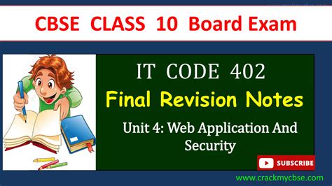 Revision Notes It Code 402 Class 10 Pdf