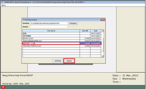 How To Import Ledger Master From Excel In Marg Software