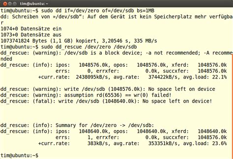 Festplatte oder Partitionen sicher löschen LinuxCommunity