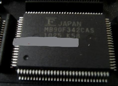 Fujitsu Mb90f342e Locked Microcontroller Ic Flash Firmware Cloning Ic