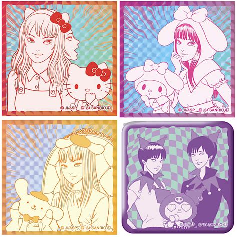 Junji Ito X Hello Kitty And Sanrio Friends