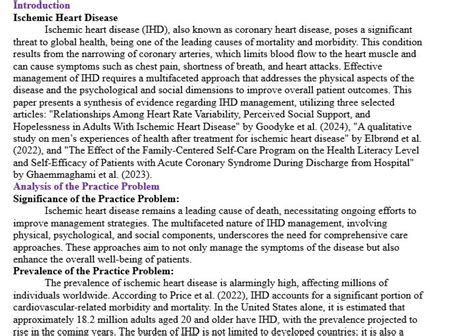 Solution Nr715 Week 5 Assignment Evidence Synthesis Modules