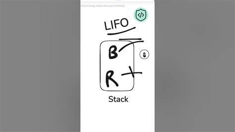 Understanding Stack With A Simple Example Stack Explained In 50 Seconds Lifo Concept