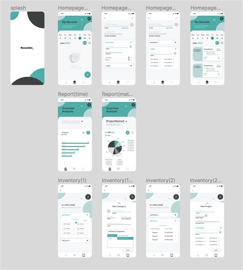 Recorder Mobile App Figma