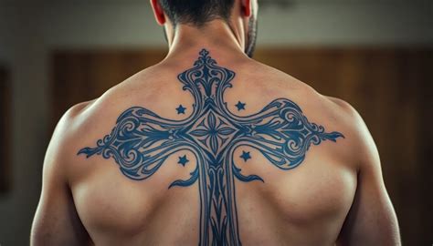 50 Back Cross Tattoo Ideas For Men Traditional And Modern Designs The