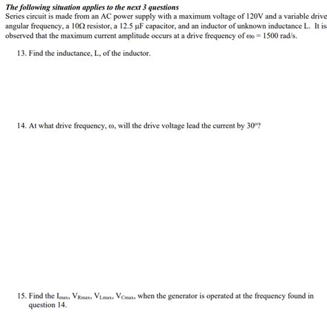 Solved The Following Situation Applies To The Next 3 Chegg Com