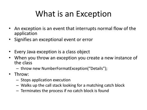 Ppt Robust Programs And Exception Handling Powerpoint Presentation