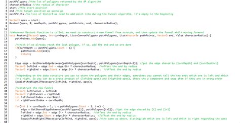 Pathfinding Ii — Funnel Algorithm Yu Shutongs Blog