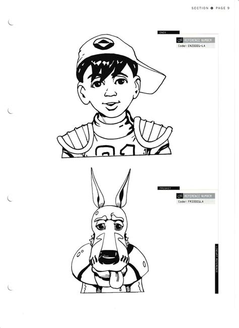 Reboot 1994 2001 Style Guide Part 3 Model Sheets Rmodelsheetarchive