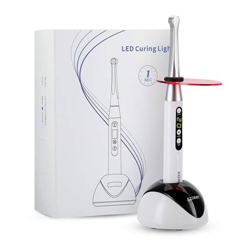 China Cordless 1 Sec Light Cure Composite Resin Dental Led Curing Light Curing Lamp