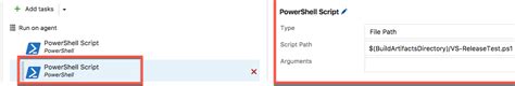 Unable To Run Powershell File As Task In Release Pipeline Permission