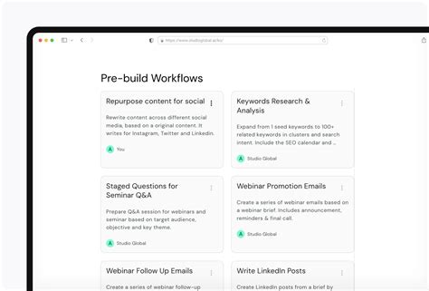 Best Free AI Workflow Engine Studio Global