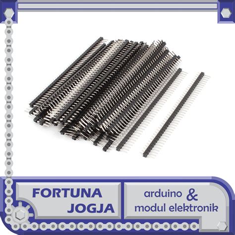 Jual Pin Header Male 254mm 1x40 Shopee Indonesia