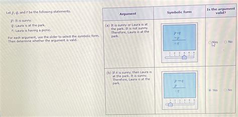 solved let p q ﻿and r ﻿be the following statements p ﻿ it